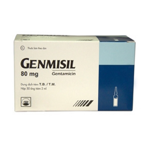 Thuốc tiêm Genmisil 80mg/2ml Pymepharco - Diệt sạch vi khuẩn gây bệnh