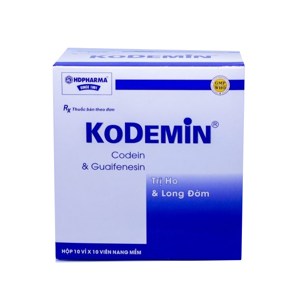 Thuốc Kodemin - Giải pháp ưu tiên cho người ho có đờm