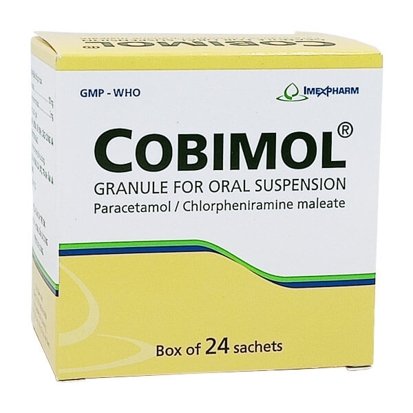 Thuốc Cobimol - Giảm đau, hạ sốt an toàn, hiệu quả