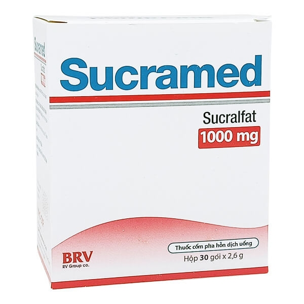 Sucramed 1000mg - Điều trị hiệu quả VIÊM LOÉT DẠ DÀY