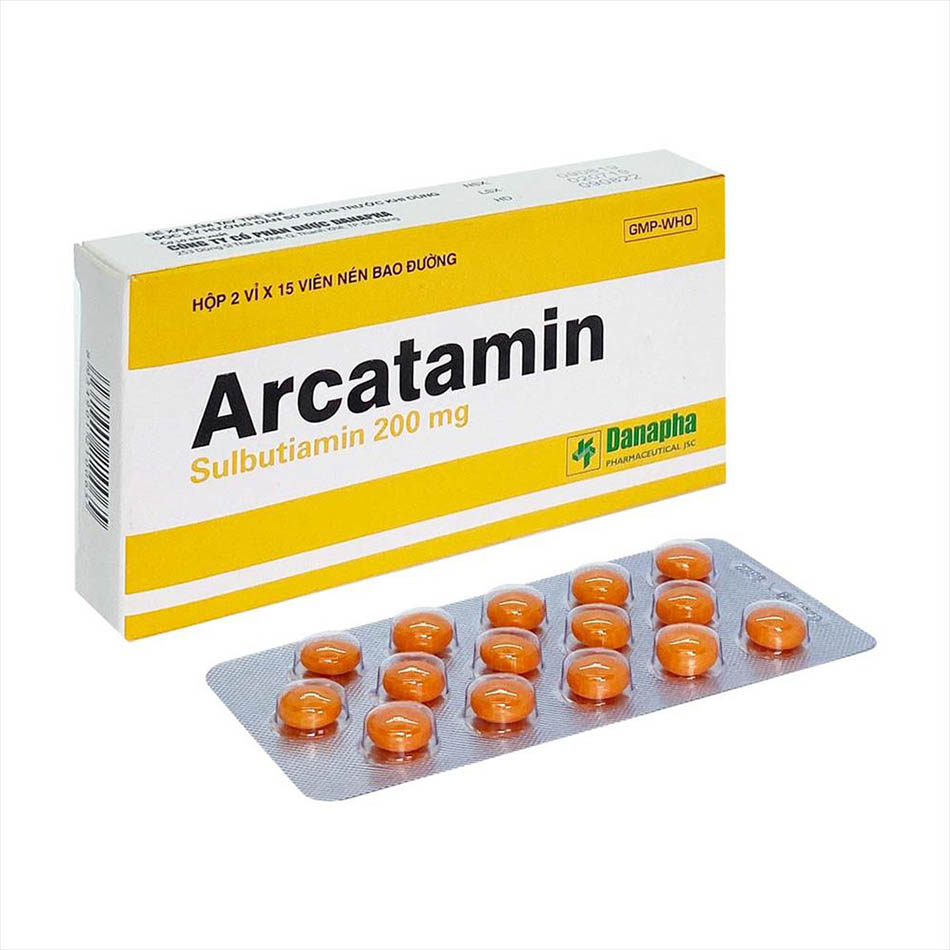 Thuốc Arcatamin 200mg - Giảm nhanh triệu chứng mệt mỏi