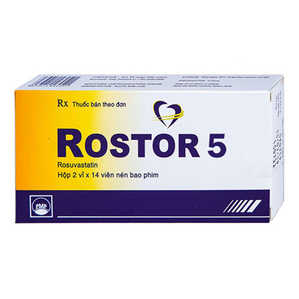 Thuốc Rostor 5 - Cho nồng độ Cholesterol máu hoàn hảo