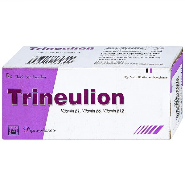 Thuốc Trineulion - Điều trị viêm đau dây thần kinh - Dược Điển Việt Nam