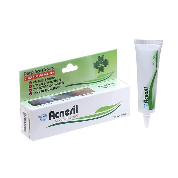 Acnesil Silicone Scar Gel - Giảm mụn, mờ thâm, làm mịn da