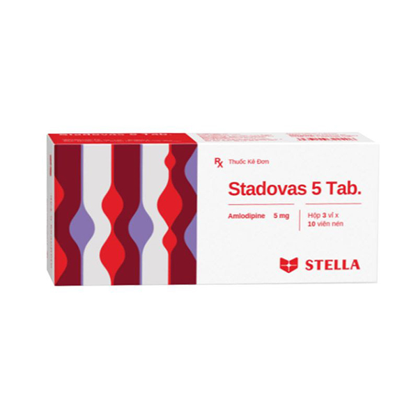 Thuốc Stadovas 5 Tab - Giảm ngay các cơn đau thắt ngực