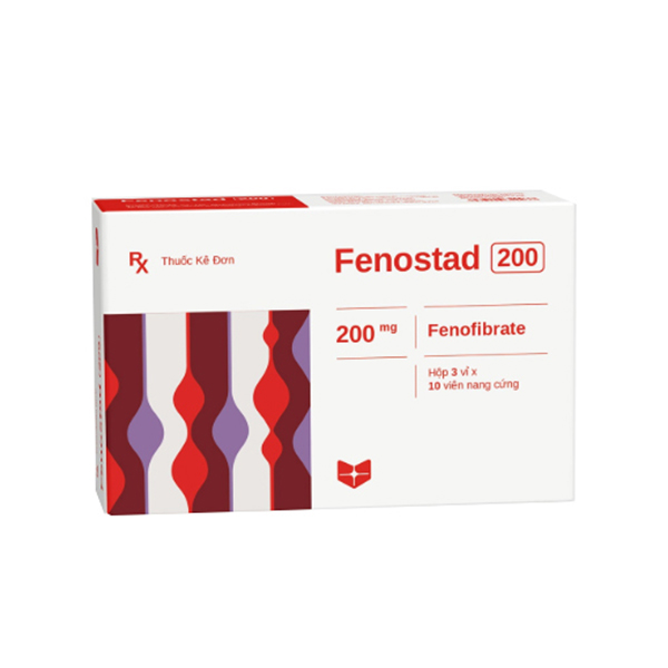 Thuốc Fenostad 200 - Cải thiện tình trạng rối loạn lipid máu