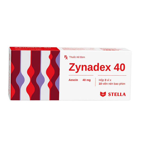 Thuốc Zynadex 40 - Chống viêm, giảm phù nề - Dược Điển Việt Nam