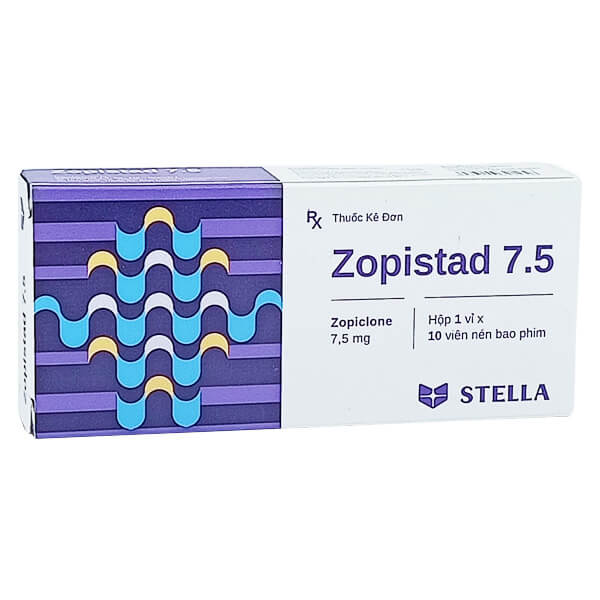 Thuốc Zopistad 7,5 - Bí quyết giải lo âu, mất ngủ - Dược Điển Việt Nam
