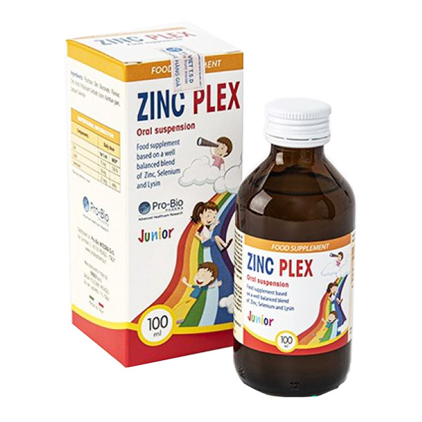 Zinc Plex - Bổ sung vi chất giúp bé khỏe mạnh mỗi ngày