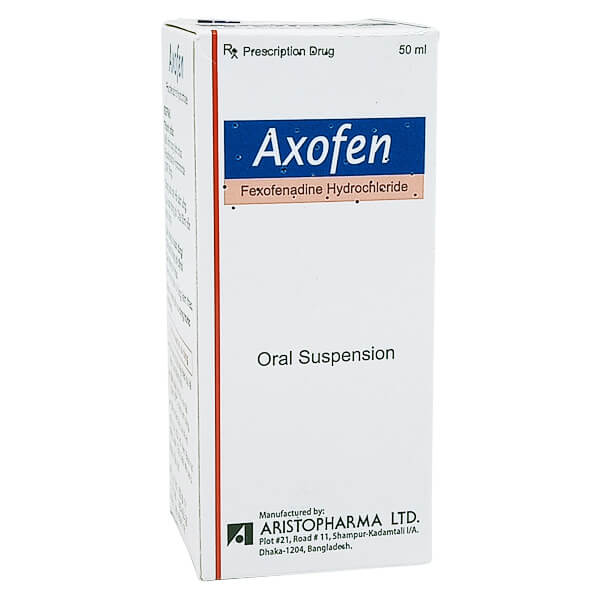 Thuốc Axofen 50ml - Giảm viêm mũi dị ứng nhanh chóng - Dược Điển Việt Nam