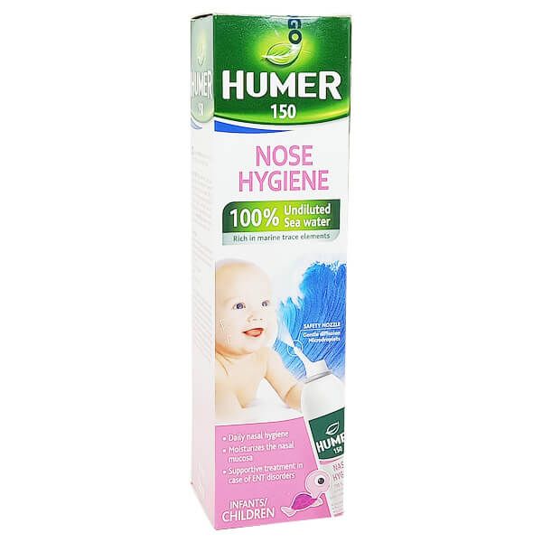 Humer 150 Nose Hygiene infants/children 150ml - Vệ sinh mũi an toàn cho bé