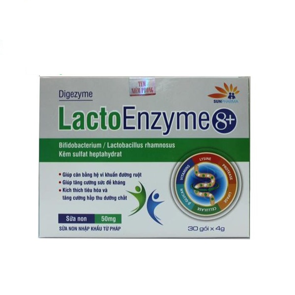 Lacto Enzyme 8+ plus - Giúp trẻ cân bằng hệ vi đường ruột