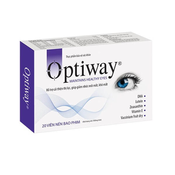 Optiway - Bảo vệ mắt, tăng cường thị lực - Dược Điển Việt Nam