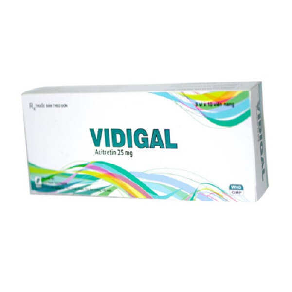 Thuốc Vidigal 25mg - Trị bệnh vảy nến - Dược Điển Việt Nam