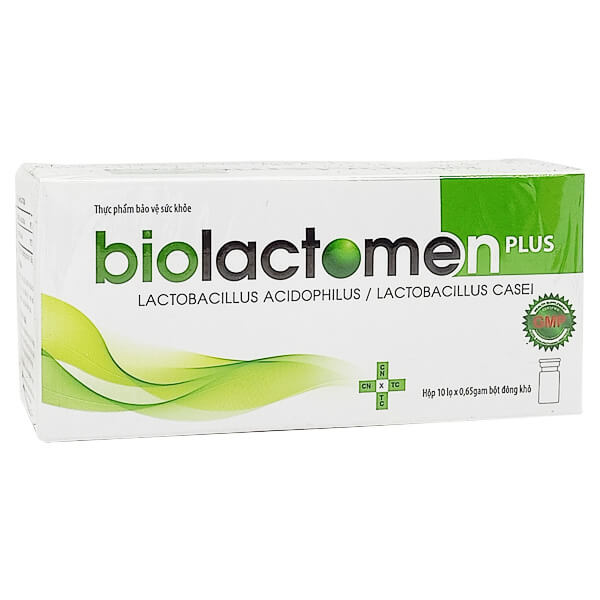 Men vi sinh Biolactomen plus - Hỗ trợ tiêu hóa - Dược Điển Việt Nam