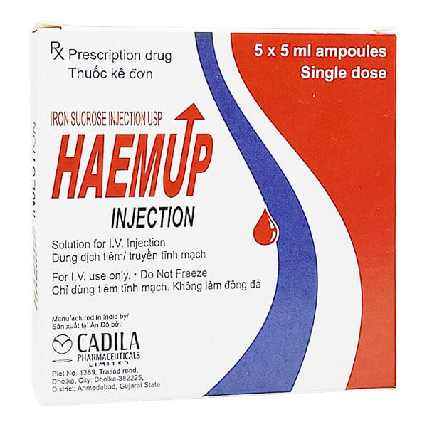 Thuốc Haem up Injection - Giải pháp cho người thiếu SẮT - Dược Điển ...