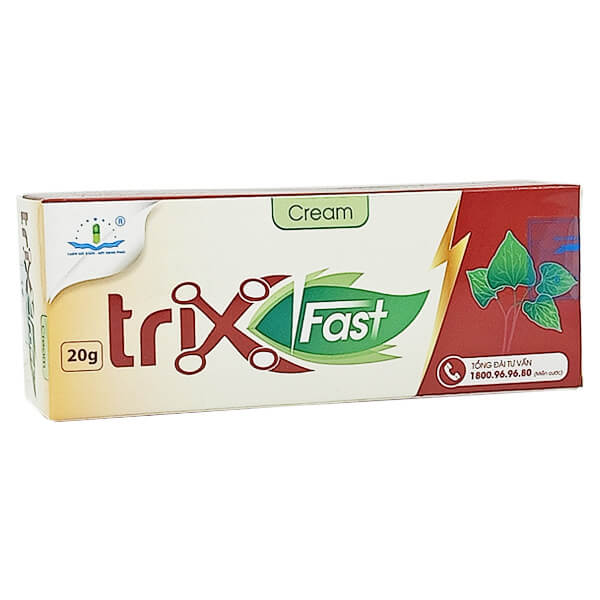 Cream Trix Fast - Làm dịu nhanh chóng sưng đau vùng hậu môn