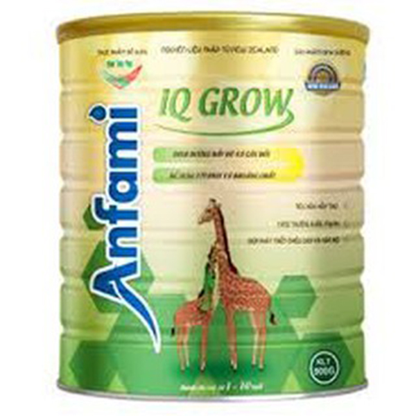 Anfami IQ Grow - Sản phẩm chuyên biệt cho trẻ thấp còi