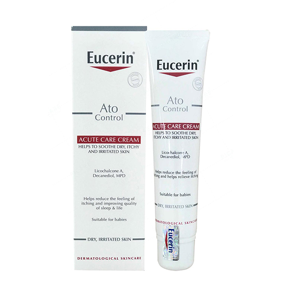 Eucerin Ato Control Acute Care Cream - Phục hồi làn da viêm cơ địa