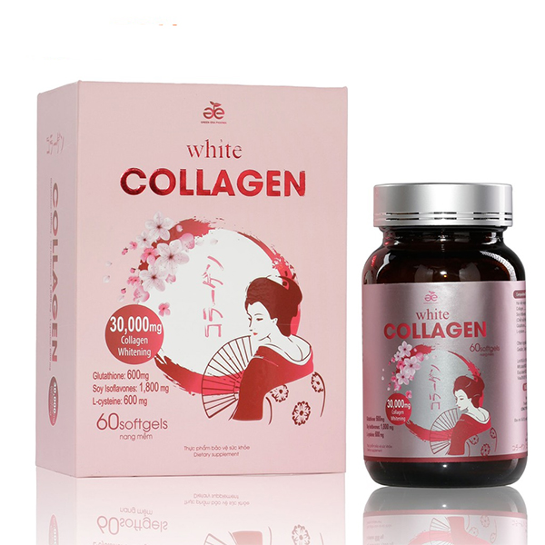 Viên uống White Collagen - Hỗ trợ tăng nội tiết tố nữ