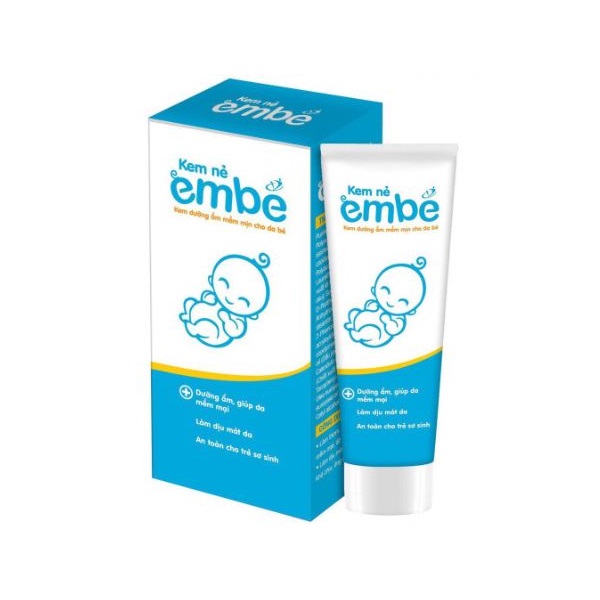 Kem nẻ embe 15g - Cho làn da bé luôn khô thoáng, mịn màng