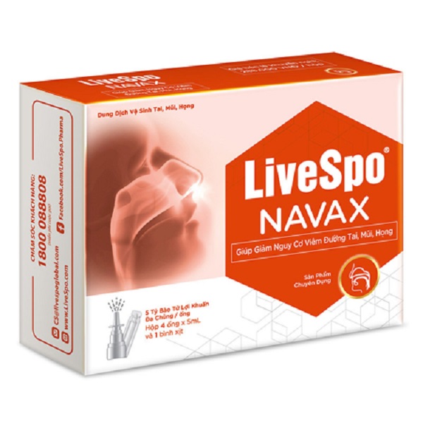 LiveSpo Navax - Bảo bối tuyệt vời để bảo vệ đường hô hấp