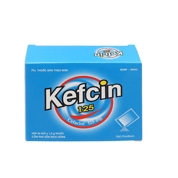 Thuốc Kefcin 125 - Chấm dứt ngay tình trạng nhiễm trùng