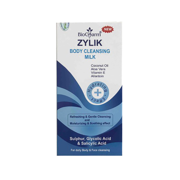 BioCharm Zylik Body Cleansing Milk - Sữa tắm ngăn ngừa mụn