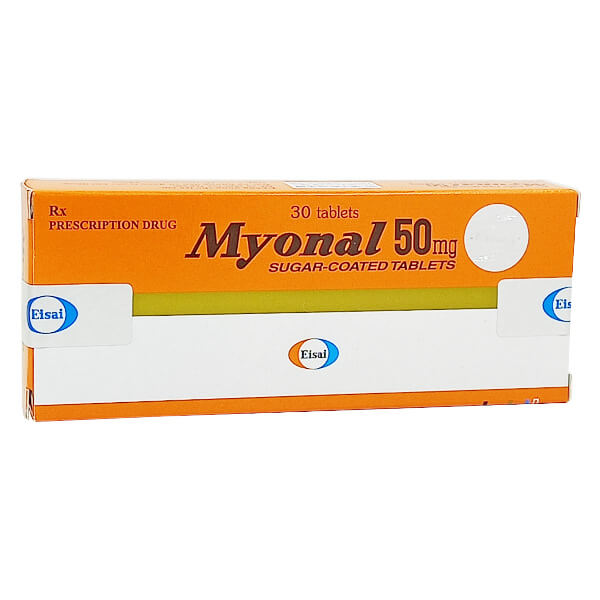 Thuốc Myonal 50mg - Cải thiện ngay tình trạng liệt cứng cơ