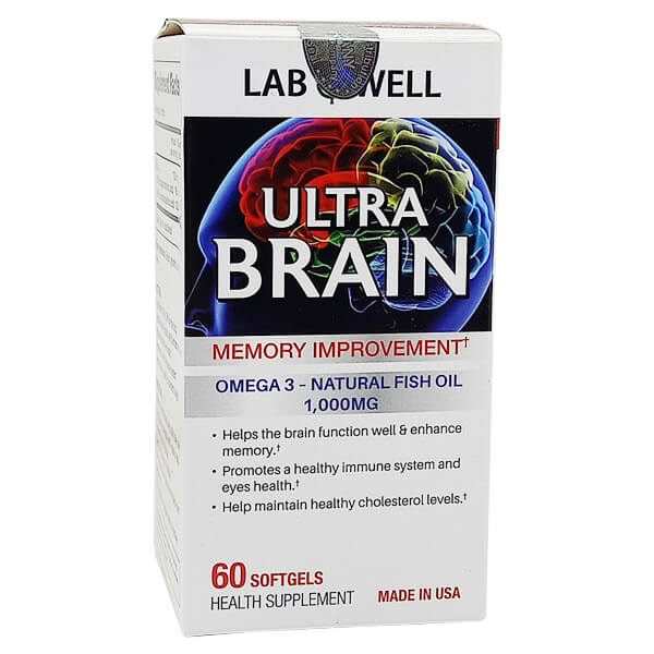 Lab Well Ultra Brain - Tăng cường trí não - Dược Điển Việt Nam