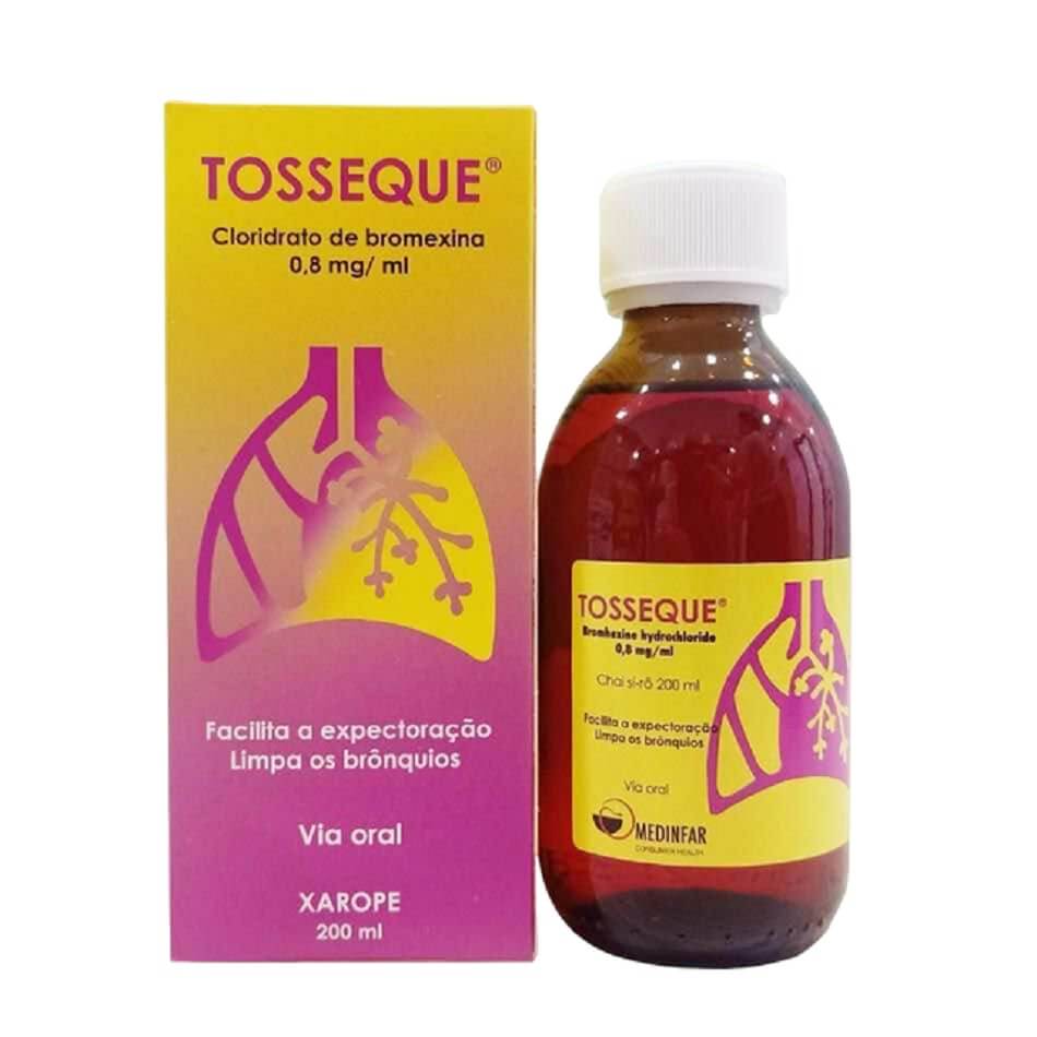 Thuốc Tosseque 200ml - Giảm chất nhầy trong viêm hô hấp