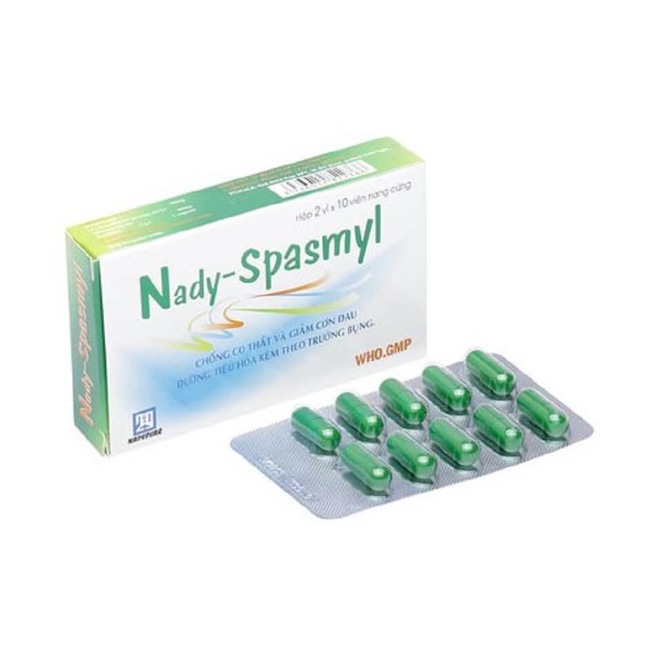 Thuốc Nady-spasmyl - Giảm đau, chống co thắt đường tiêu hóa
