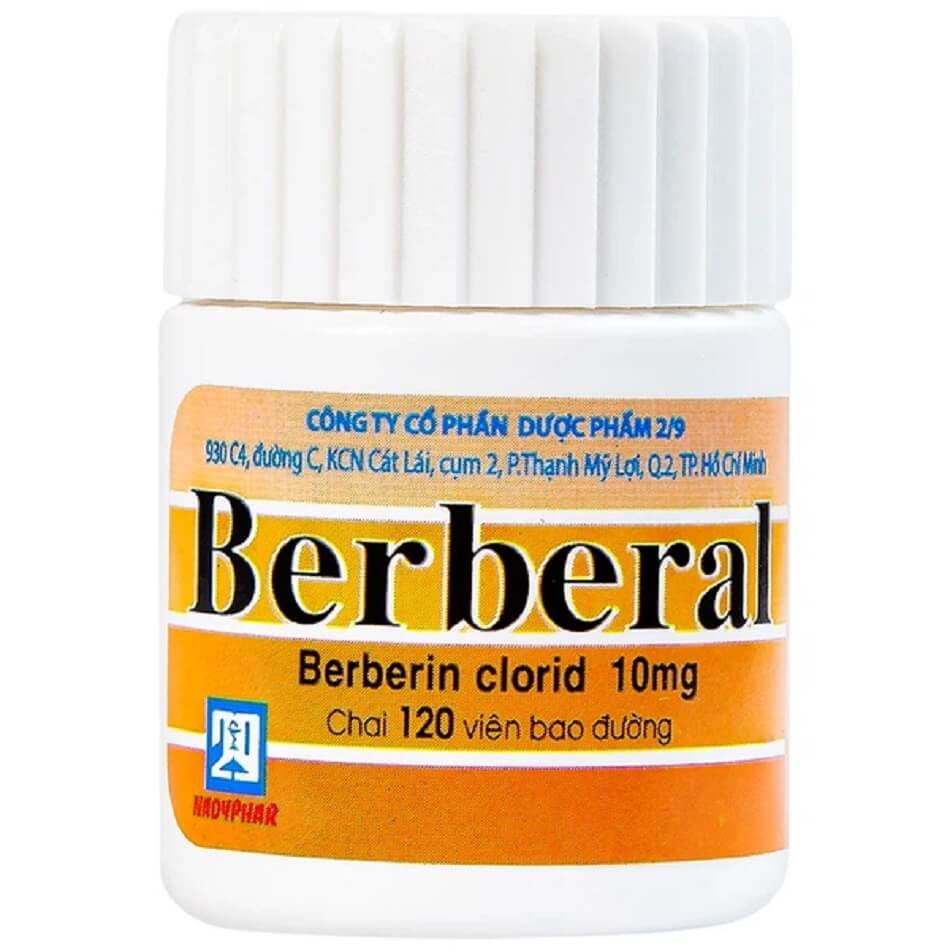 Thuốc Berberal 10mg - Điều trị lỵ trực khuẩn, tiêu chảy
