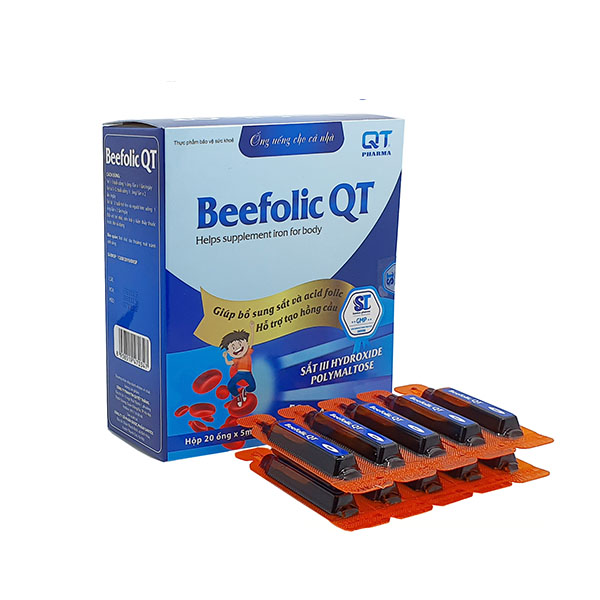 Beefolic QT - Công thức chuyên biệt hỗ trợ tạo hồng cầu