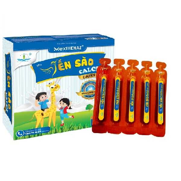 Siro Yến sào Calci Canest - Tăng cường hệ miễn dịch cho trẻ