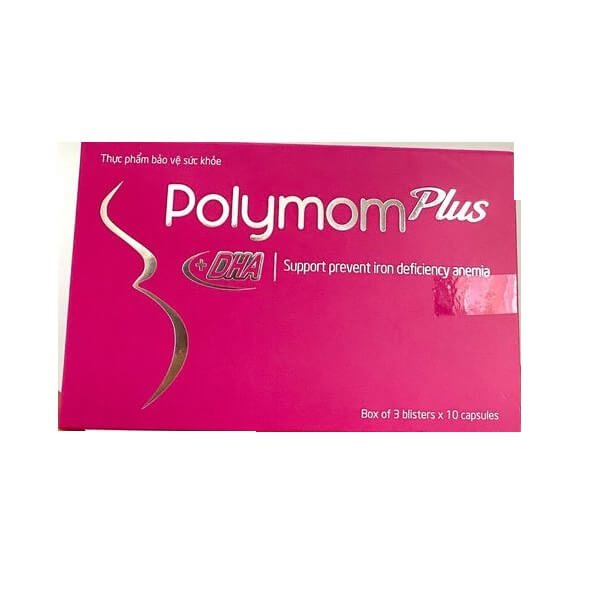 Polymom Plus - Bổ sung dưỡng chất cho mẹ bầu - Dược Điển Việt Nam