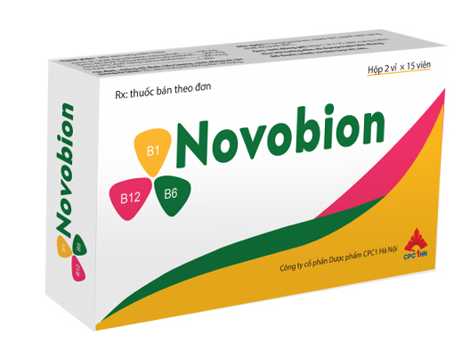 Thuốc Novobion - Bổ sung Vitamin tổng hợp nhóm B - Dược Điển Việt Nam