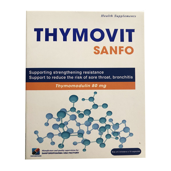 Thymovit Sanfo - Vũ khí tăng cường sức khỏe, chống bệnh tật