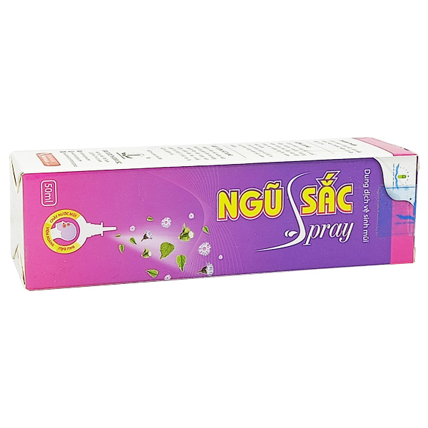 Ngũ sắc Spray - Thông thoáng đường thở, thoải mái mỗi ngày
