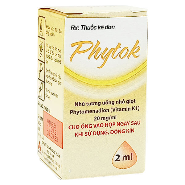Thuốc Phytok 2ml - Giải pháp chống xuất huyết - Dược Điển Việt Nam